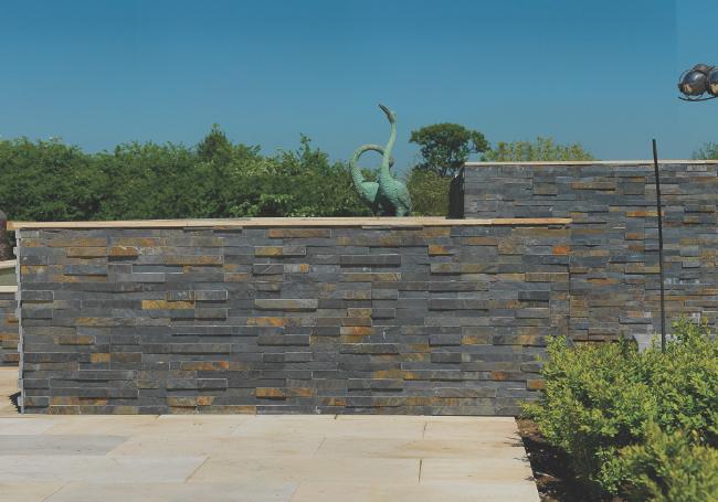 Pavestone Stacked Slate Cladding Tiles | 2 Sizes | 2 Colours